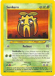 Neo Destiny - Sunkern Pokemon Card 83/105 | eBay