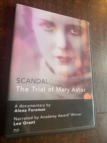 Scandal:The Trial of Mary Astor.Documentary by Alex Foreman, on DVD ...
