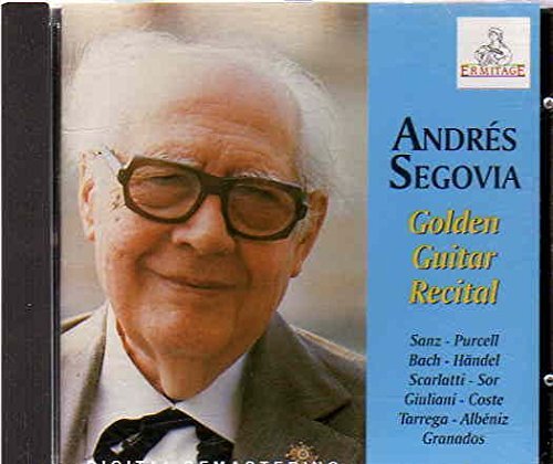 Andrés Segovia Golden guitar recital: Sanz, Purcell.. (CD ...