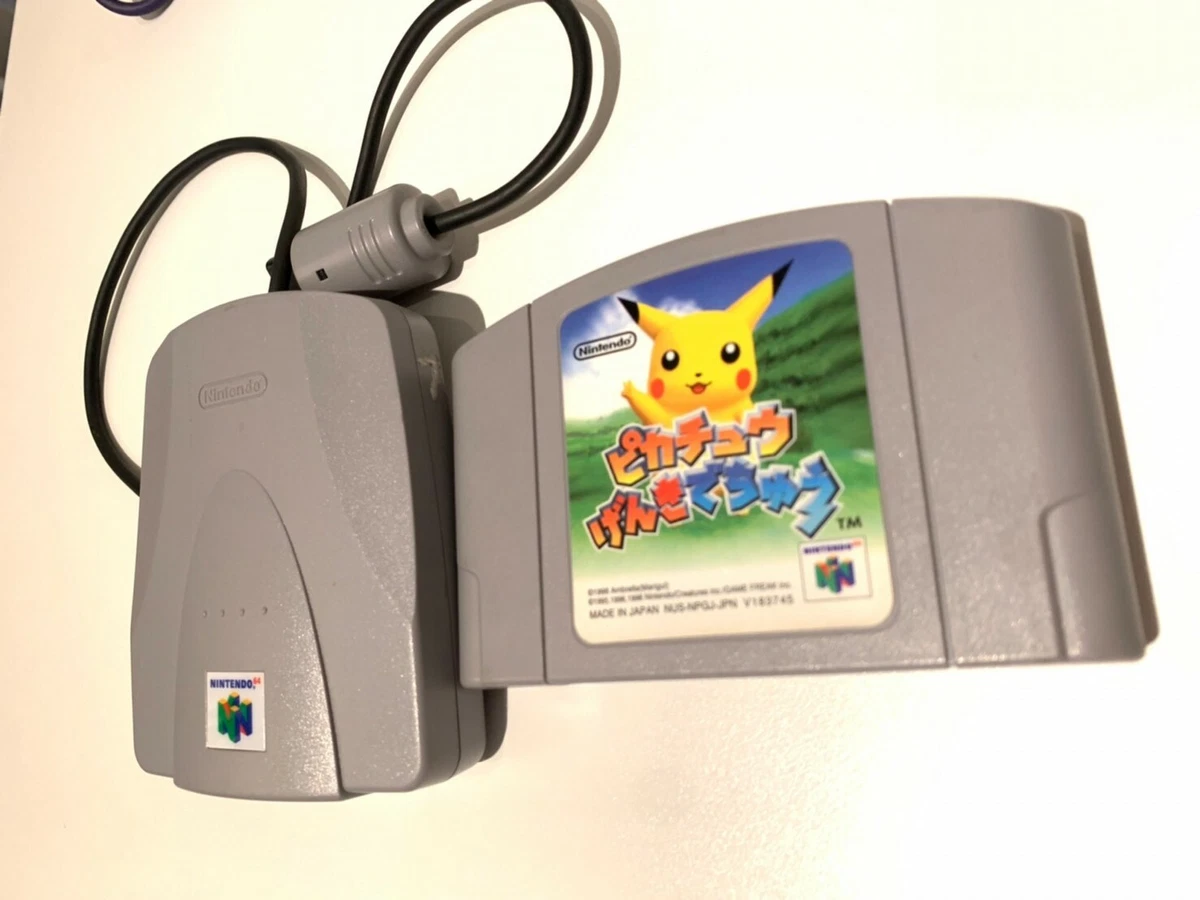 N64 Hey You Pikachu With AUTHENTIC VRU and Microphone nkfmh.org.np