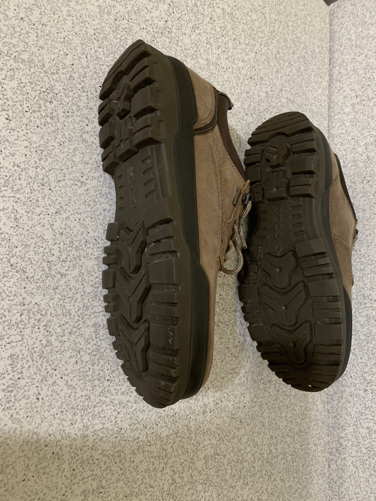 ECCO Track II Low Men's Brown Leather Gore-Tex Shoes - Gem