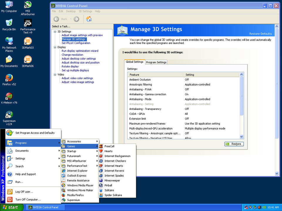 NEW Windows XP Retro Gaming PC Tower - i7-4770k, 256GB SSD, GTX 750Ti ...