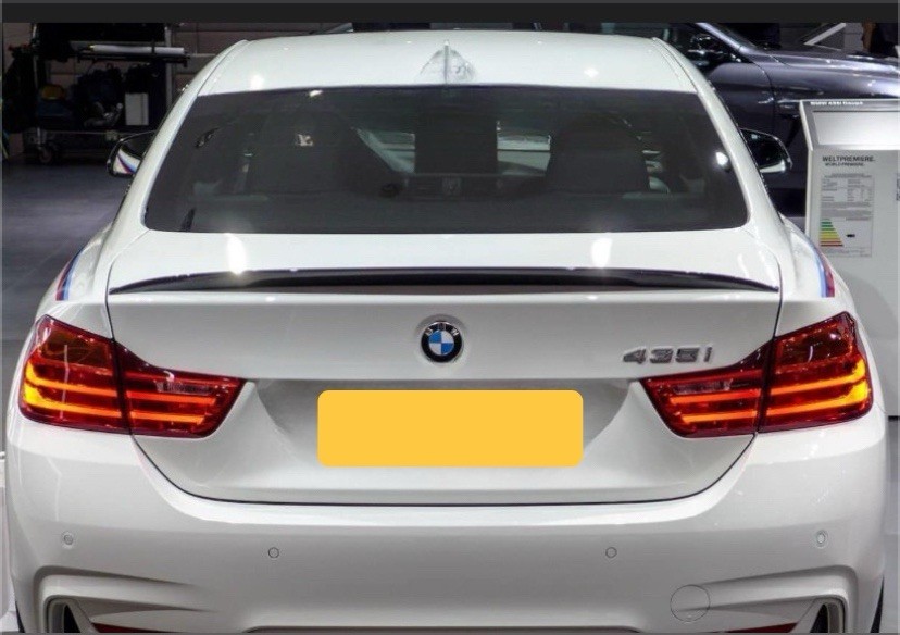 BMW 4 Series F32 Coupe Rear Trunk Boot Spoiler M Performance Style ...