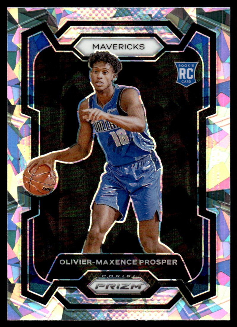 2023-24 Prizm Ice Oliver-Maxemce Prosper Rookie Dallas Mavericks #146 ...