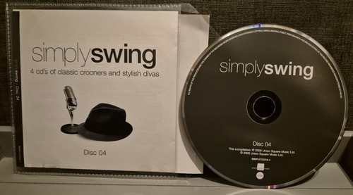 Simply Swing Classic Crooners & Stylish Divas Disc 4 Inlays & Disc Only ...