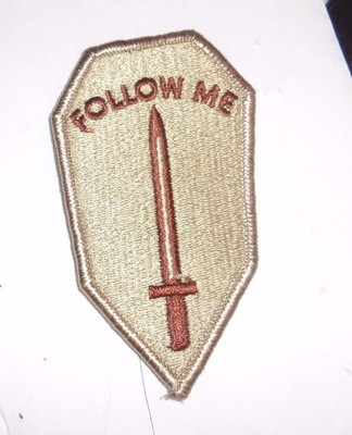 ARMY PATCH, U.S.ARMY INFANTRY SCHOOL, FT. BENNING GA, DESERT, DCU, DBDU ...