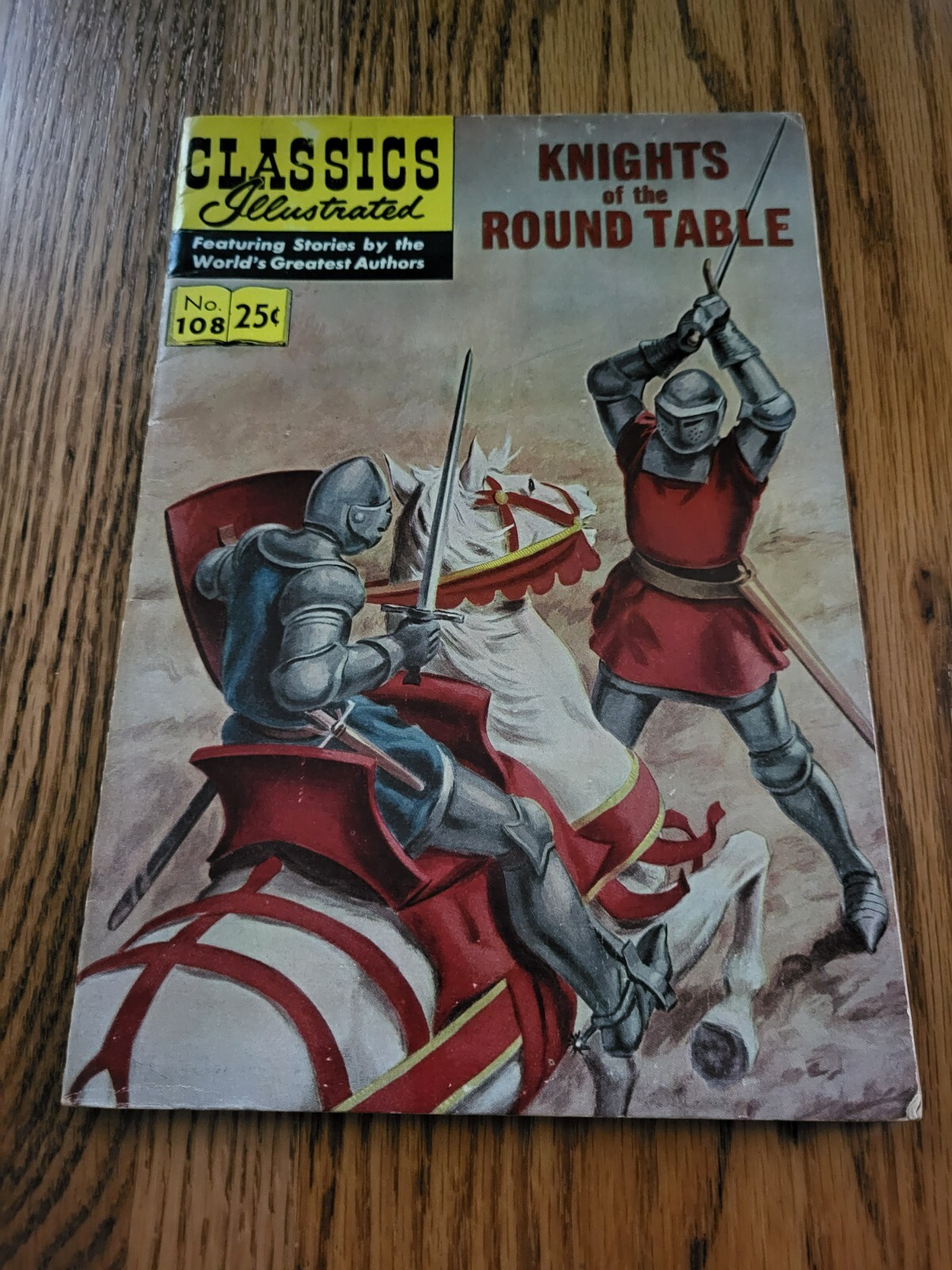 Gilberton Classics Illustrated #108 - Knights of the Round Table (1969 ...