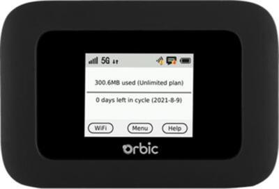 Orbic R500L5 Speed 5G UW HOTSPOT MOBILE MODEM MiFi GSM UNLOCKED VERIZON ...
