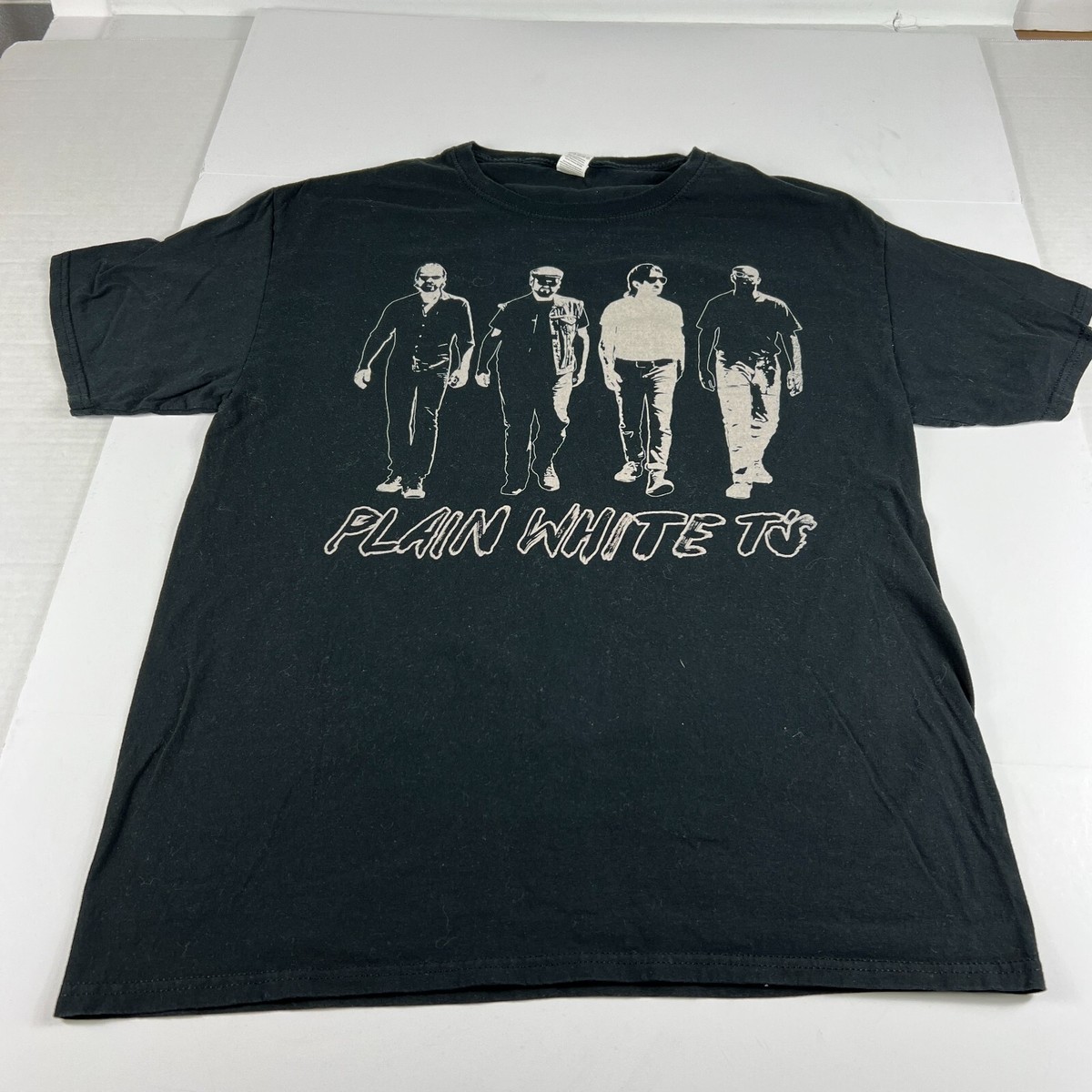 Plain White T Shirt Band