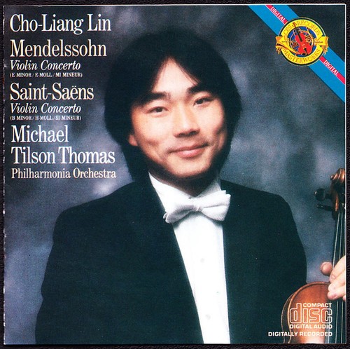 Cho-Liang Lin & Michael Tilson Thomas CD - Mendelssohn / Saint-Saens ...