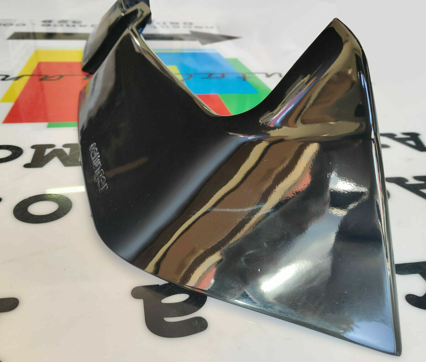 LOOK GTI SPOILER POSTERIORE SUL TETTO NERO LUCIDO PER VW POLO 6R 6C ...