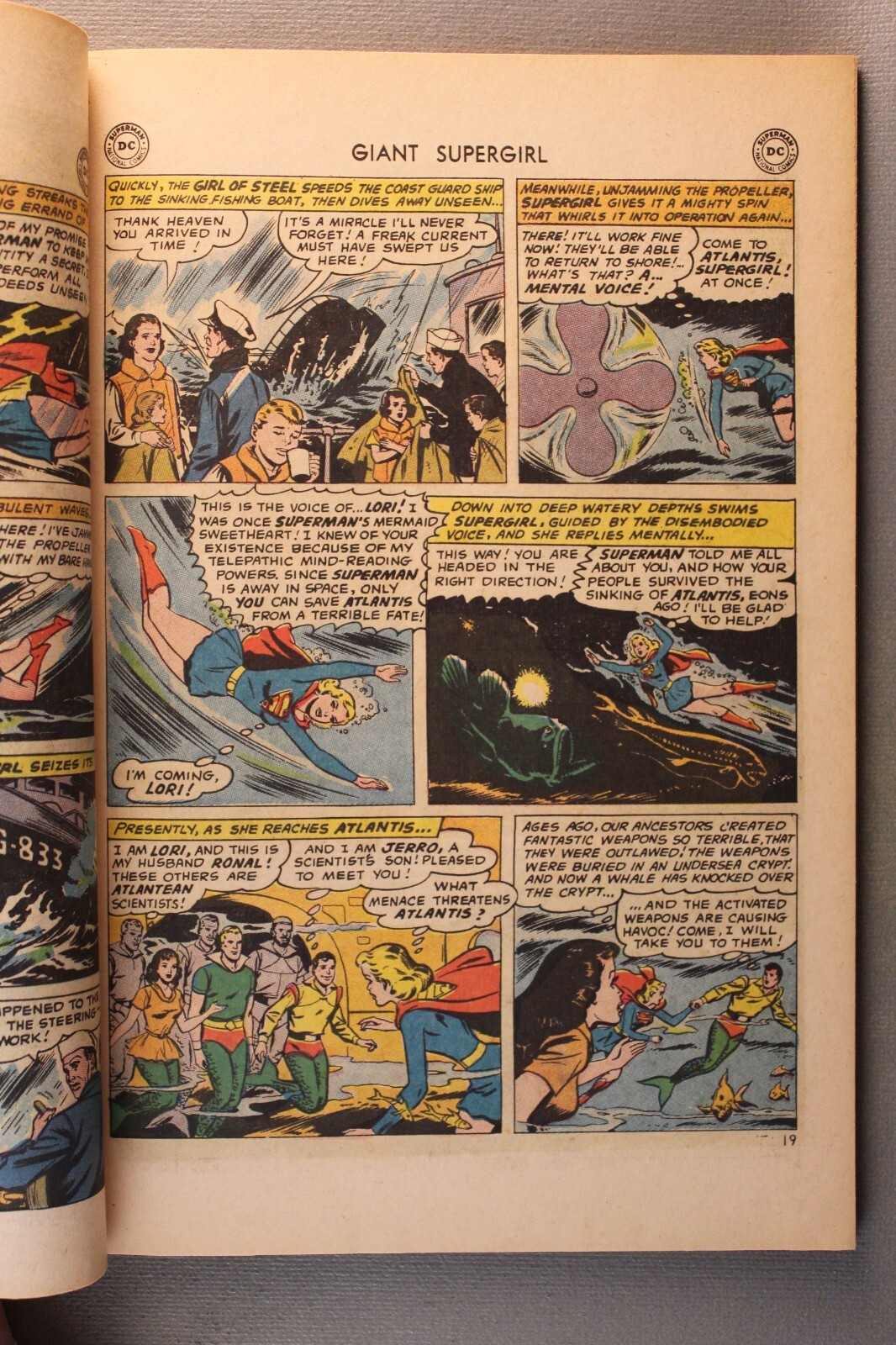 Action Comics 80 pg. GIANT Supergirl #334 *1966* The Origin of ...