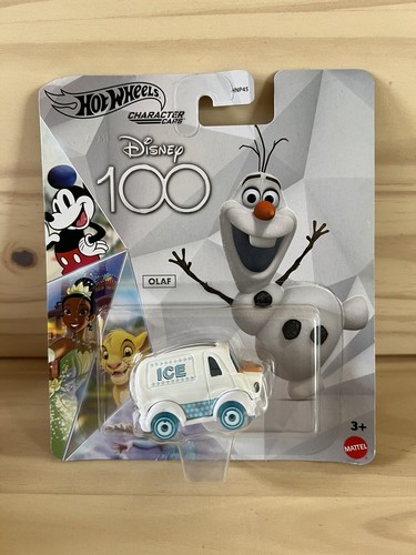 Hot Wheels Disney 100 Years Frozen Olaf Character Car 2023 Release | eBay