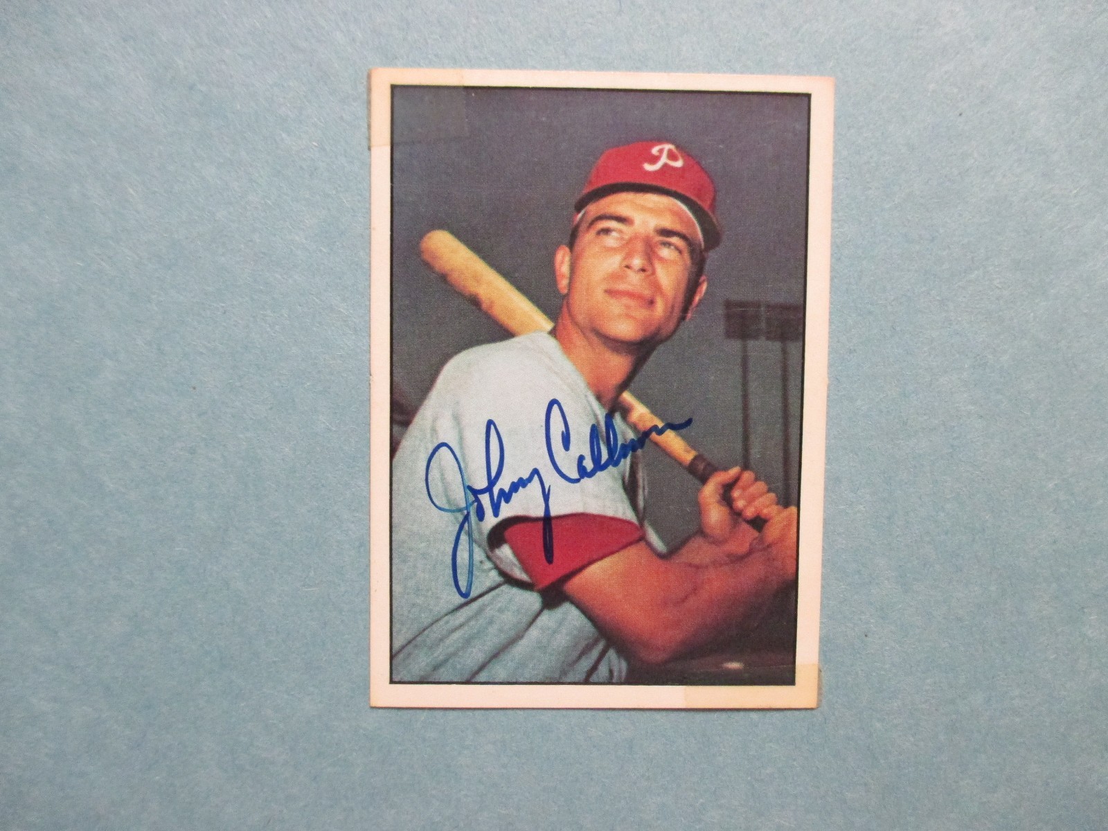 HARRY WALKER(Died-1993)/JOHNNY CALLISON(Died-2006) Phillies Signed ...