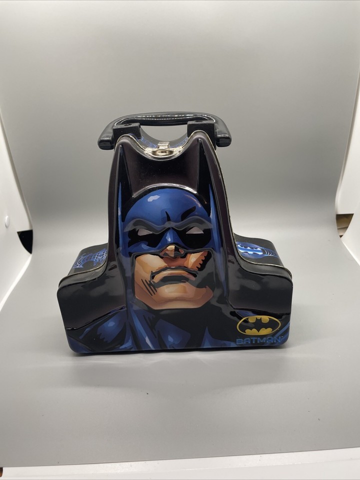 BATMAN SHAPED TIN TOTE BOX, + Batman&robin & The Batmobile | eBay
