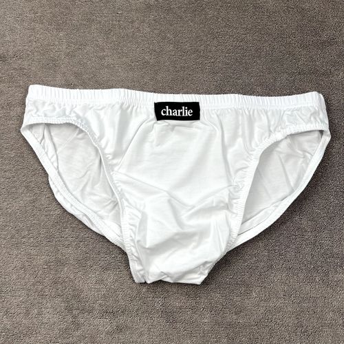 Charlie by matthew zink Mens white micromodal bikini brief underwear ...