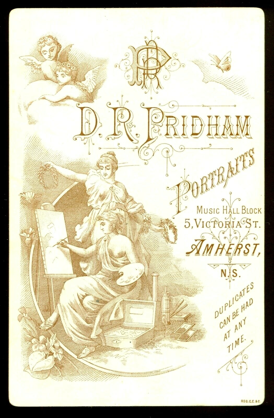 CABINET FAMILY PHOTO by D. R. PRIDHAM – AMHERST – NOVA SCOTIA - CANADA ...