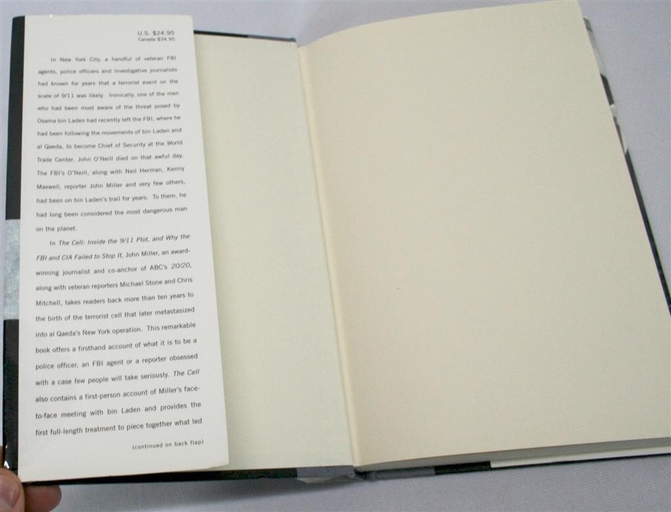 1ST Edition The Cell Inside The 9/11 Plot and why the FBI CIA Failed To ...