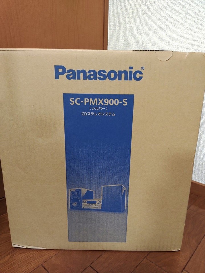 NEW Panasonic SC-PMX900-S CD Stereo System Silver Tuned by Technics ...