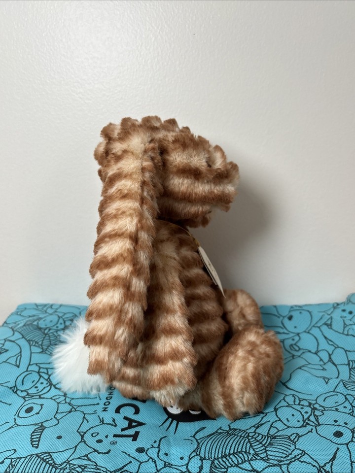 Jellycat Medium BASHFUL LUXE BUNNY JUNIPER Plush soft NWT Authentic W ...