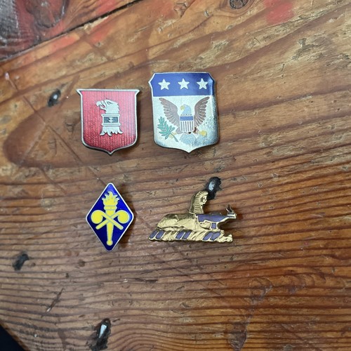 Original WWII Counterintelligence War College Eng DUI Insignia Crest ...