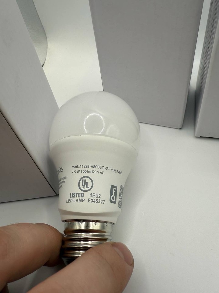 Amazon Smart A19 LED Light Bulb Color Changing, 9W/60W Wi-Fi Alexa 4 ...