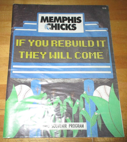 1993 Memphis Chicks Program - Kansas City Royals Farm Team | eBay