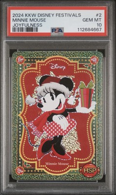 MINNIE MOUSE 2024 Kakawow Joy Edition Disney Fest #2 PSA GEM MT 10 88/ ...