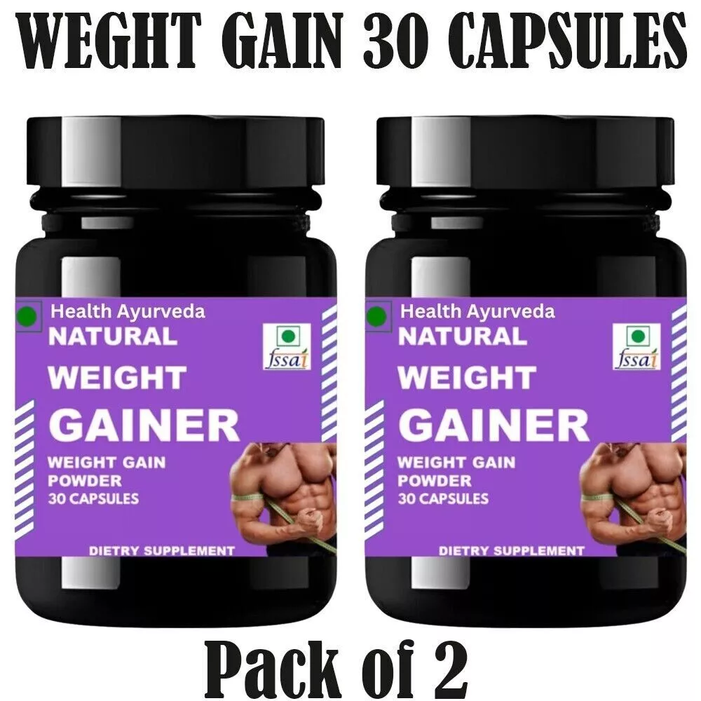 BODY GROW Fast Weight Gain Pills Muscle Gainer WEGHT GAIN 60 CAPSULES ...