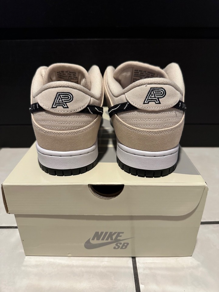 Nike Dunk Low SB Albino & Preto ‘Jiu-Jitsu’ FD2627-200 Men’s Size 10.5 ...