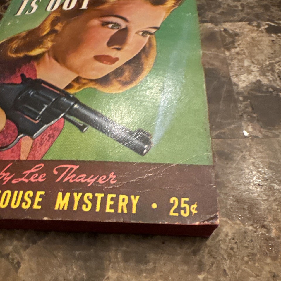 Lee THAYER -- Murder Is Out (1945 Bart House 16) -- Vintage Mystery ...