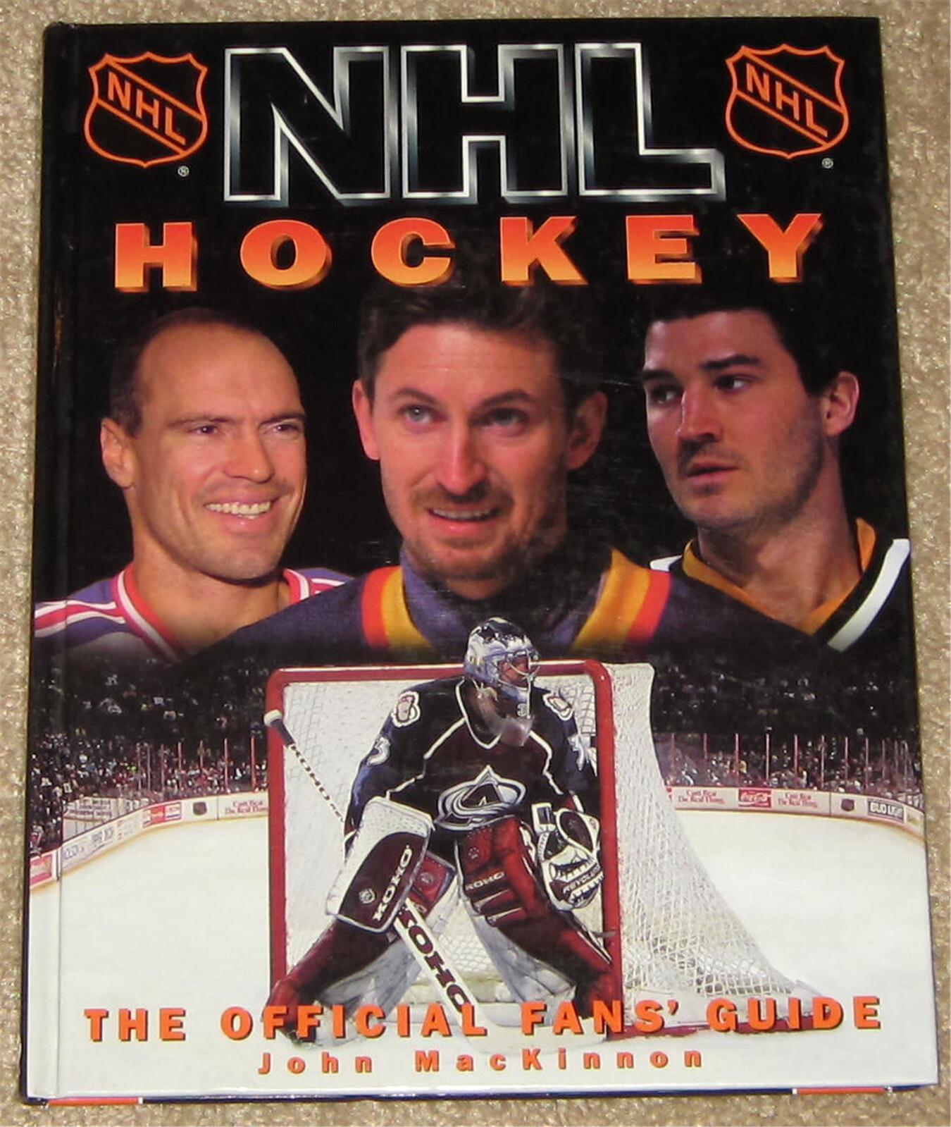 1996 NHL Hockey Book- Mark Messier, Wayne Gretzky, Mario Lemeau On ...