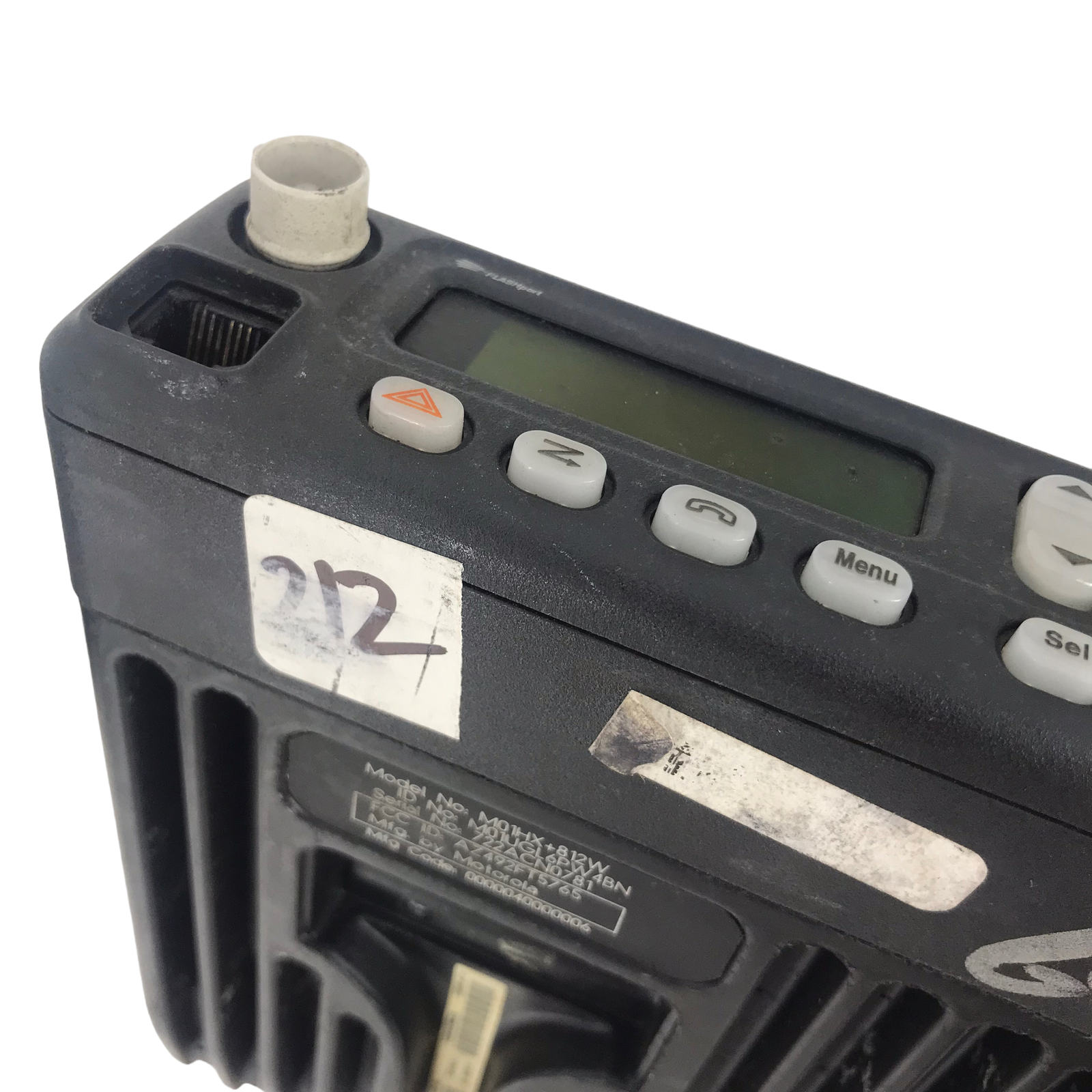 AS/IS -LOT OF 3 Motorola Two-Way Mobile Radio MCS 2000 M01HX+812W ...