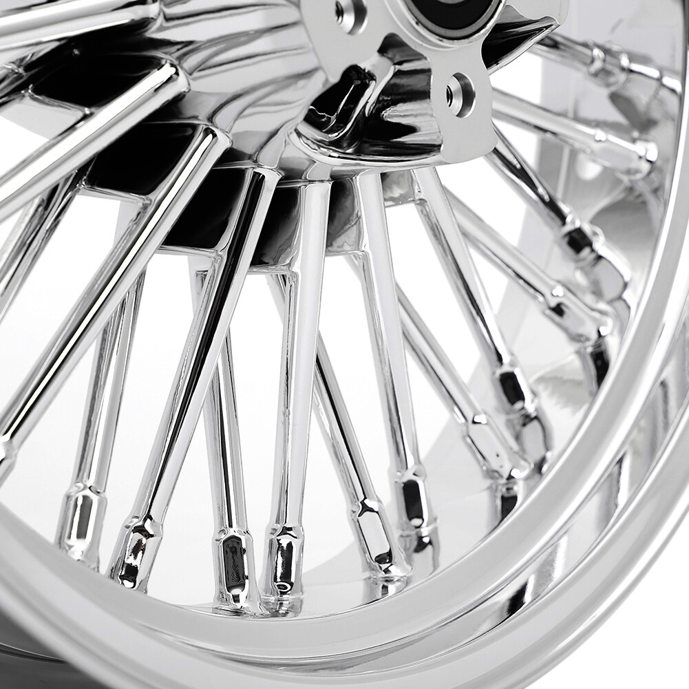 16" Fat Spoke Rear Wheel 16x3.5 for Harley Softail Heritage Classic ...