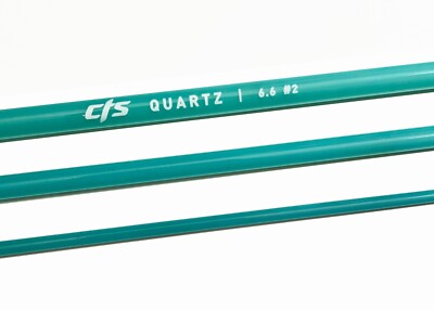CTS 6'6" 2 Weight 3 Section Quartz Fiberglass Fly Rod Blank Pure | eBay