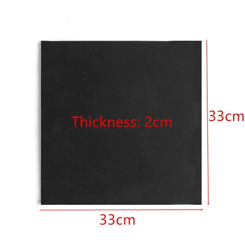 33*33cm Universal Foam Seat Pad Bump Pad Track Self-adhesive Race Bike ...