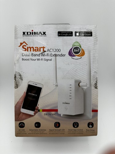 Edimax Smart Duel Band Wi-Fi Extender AC750 - used | eBay
