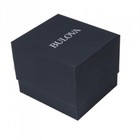 Bulova Men's Quartz Chronograph Silver Band Black Dial Watch 42mm ...