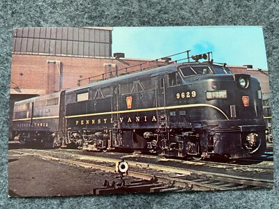 Pennsylvania 9629 Vintage Railroad Train Postcard | eBay