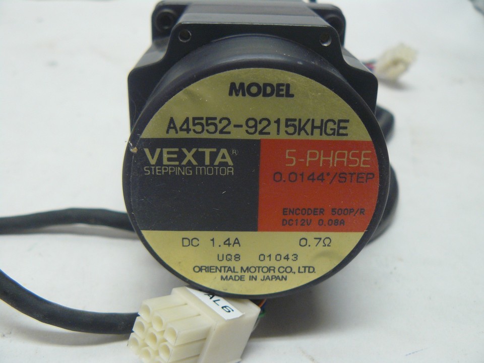 Oriental Motor A4552-9215KHGE vexta stepping motor with UGH50-2B harmonic gear | eBay