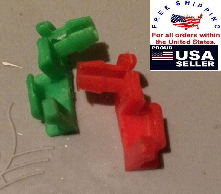 TAILGATE CLIPS GMC & CHEVY TAILGATE / DOOR HANDLE ROD CLIPS 1999-2009 ...