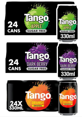Britvic Apple Tango Soft Drink 24 x 330ml Cans | eBay UK