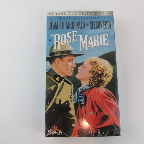 Rose Marie VHS Brand New Sealed jeanette MacDonald Nelson Eddy | eBay