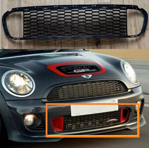 R57 MINI Cooper S JCW Aero Front Bumper Lower Centre Grille Trim ...