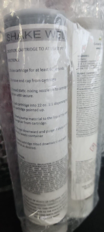 CRETEFILL PRO 85 22oz. CARTRIDGE Dual Cartridge ~ GRIZZLE GRAY | eBay