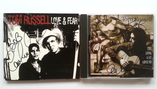 Tom Russell Lot of 2 CDs, Love & Fear - The Long Way Around ...