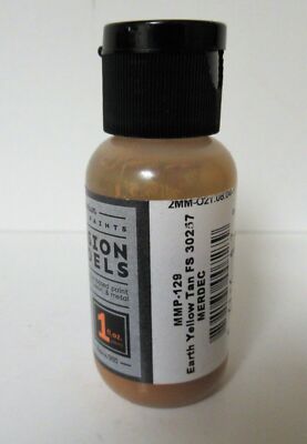 Mission Models Acrylic Paint- Earth Yellow Tan FS 30257 #MMP-129 (30ml ...