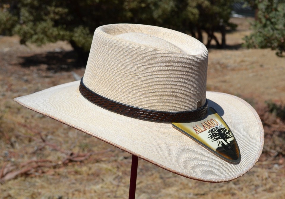 SALE - Alamo Hat Co. Gambler 30X Palm Leaf Hat | eBay