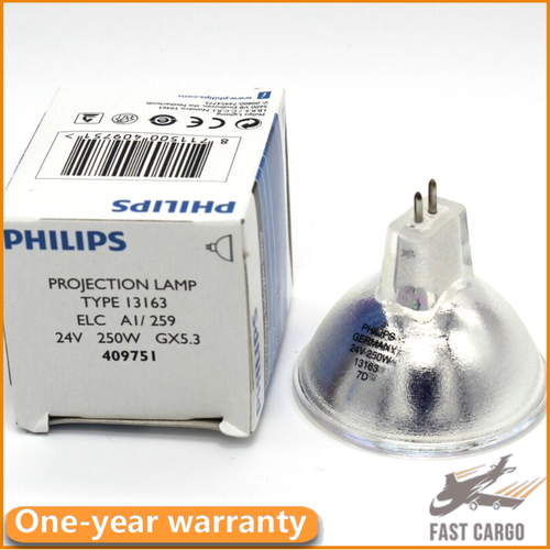 13163 PHILIPS ELC 24V250W GX5.3 halogen light microscope bulb ...