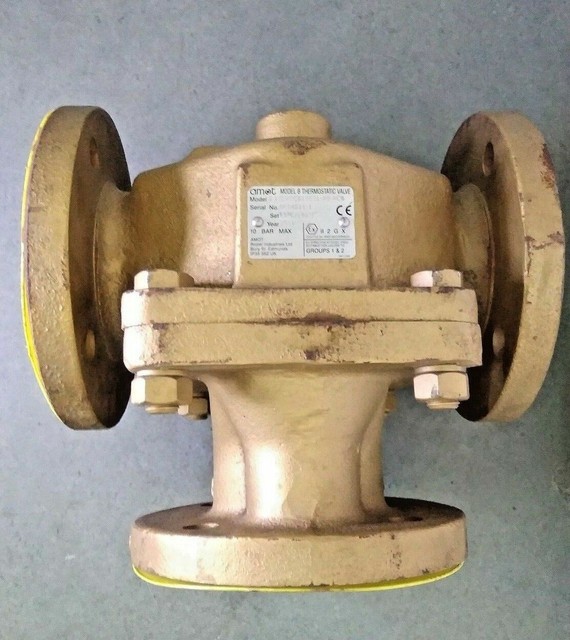 AMOT MODEL B THERMOSTATIC CONTROL VALVE MODEL 21/2BOCB18501-00-ACB for ...